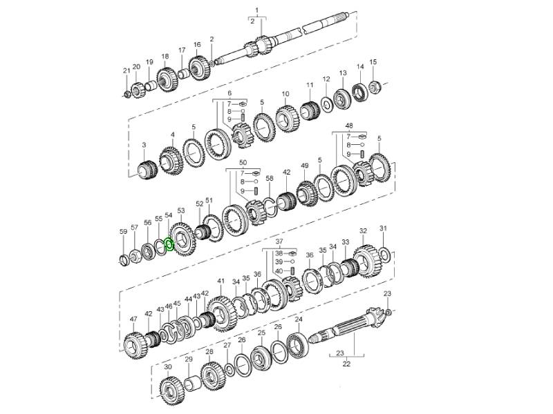 Porsche Gearbox Gears, Crown Wheel & Pinion Shafts | Precision ...