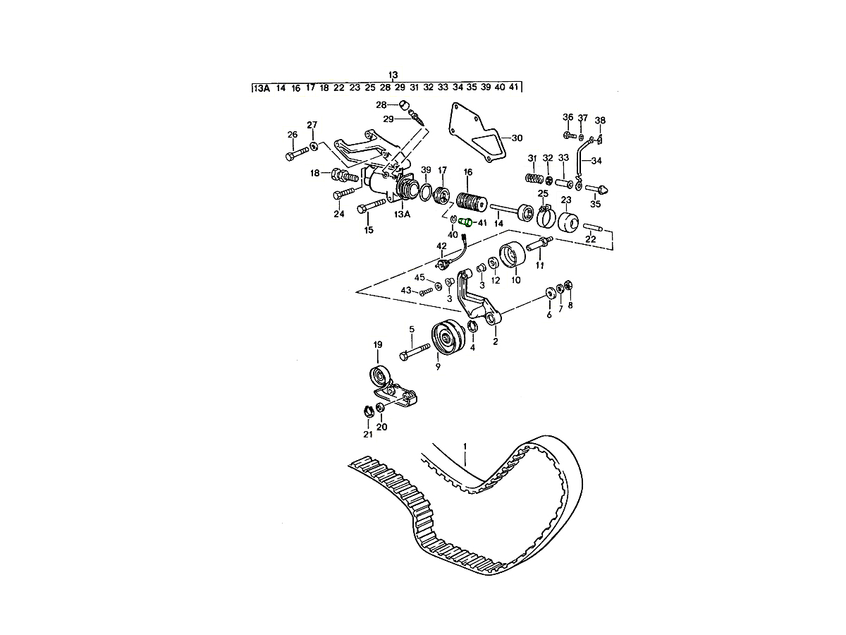 Porsche 928 83-95 Valve for belt tensioner damper 92810558900 ...
