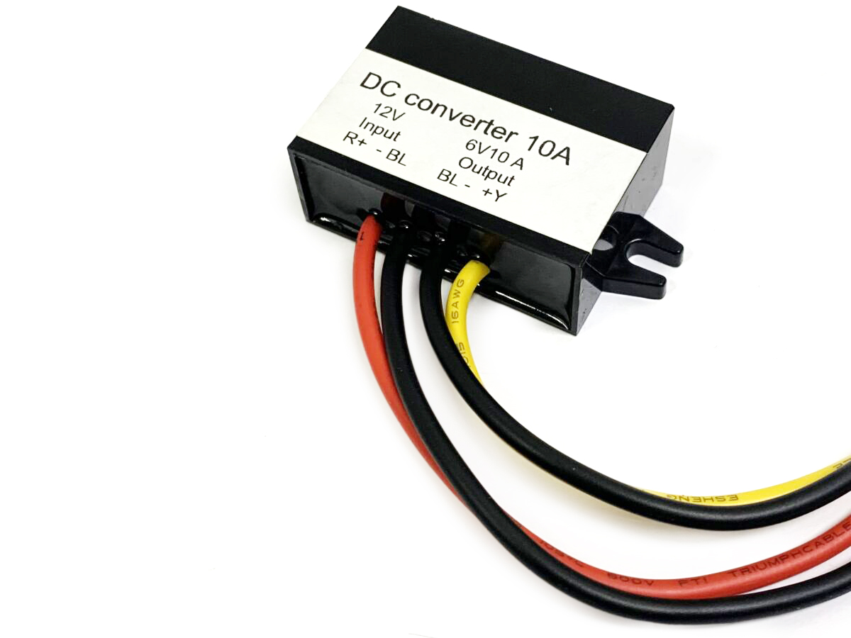 12v to 6v converter for wiper motor and dash gauges. Porsche 356 ...