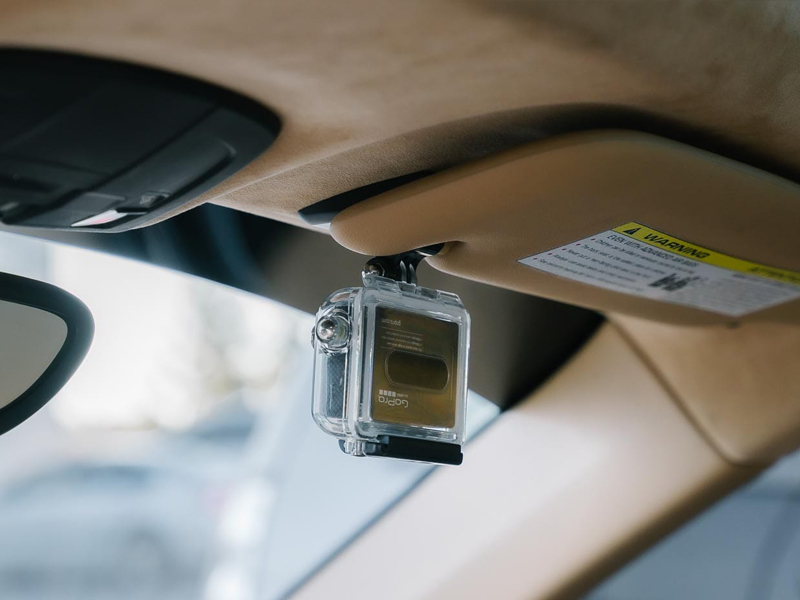 Rennline PH07 Sun visor GoPro mount for Porsche 991 981 Cayman - PH07 ...