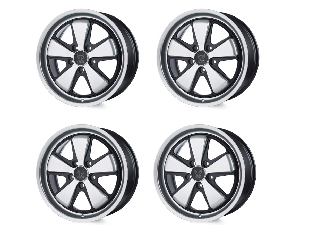 18inch Fuchs Alloy Wheels SET OF 4 in Silver 8.0J & 10J For Porsche Car ...
