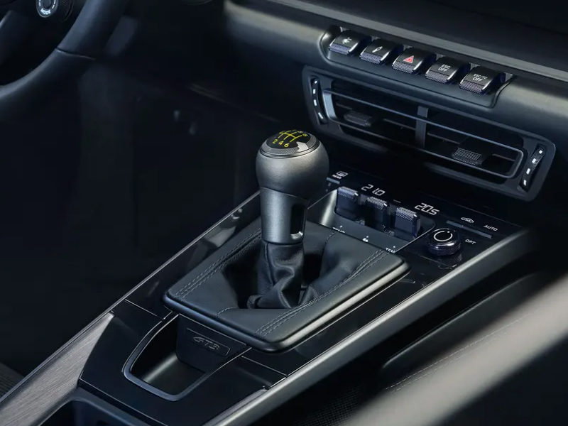 Porsche 992 GT3 Gearshift knob leather 9GT711141 - 9GT711141AOX7 ...