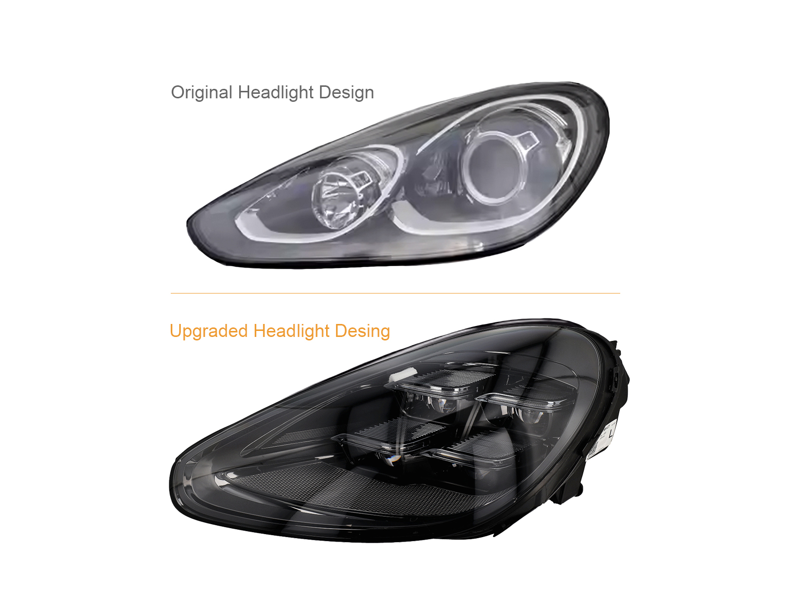 Porsche Right Hand Drive Headlamps | RHD Lighting Replacements ...