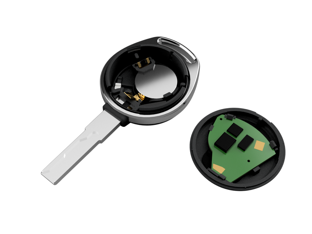 Key replacement kit, 3 button. Porsche 987 Boxster / 987 Cayman / 997 ...