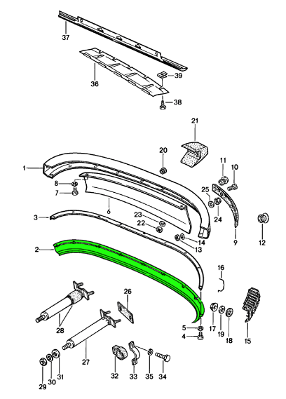 Porsche Rear Lower Spoilers, Diffusers & Valances | Aerodynamic Styling ...