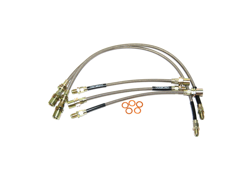 Black Diamond Stainless steel brake hoses DHK475 - DHK475 | Design 911