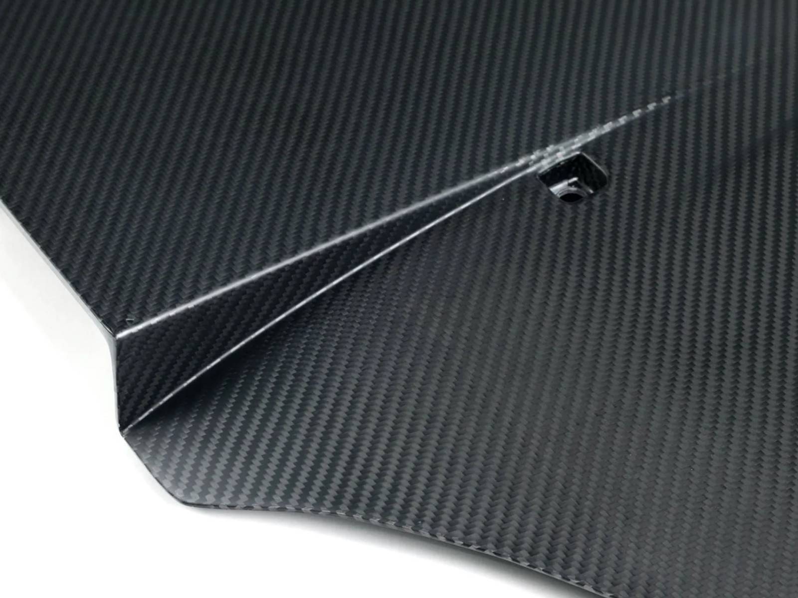 Front lower spoiler undertray carbon fibre. Porsche 718 Cayman GT4 RS ...