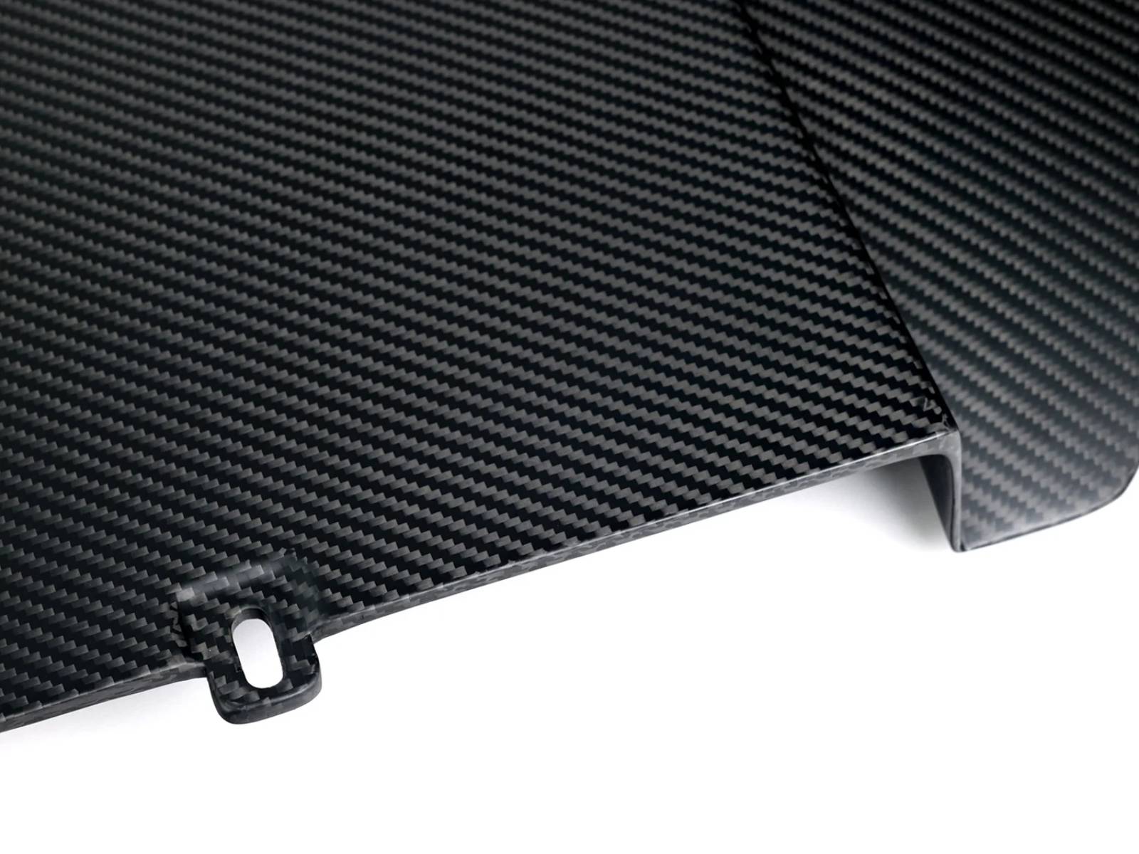 Front lower spoiler undertray carbon fibre. Porsche 718 Cayman GT4 RS ...