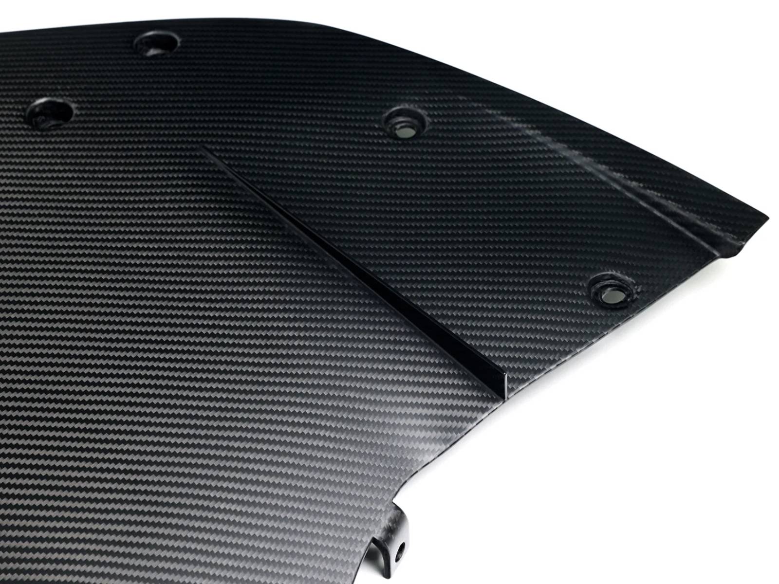 Front lower spoiler undertray carbon fibre. Porsche 718 Cayman GT4 RS ...