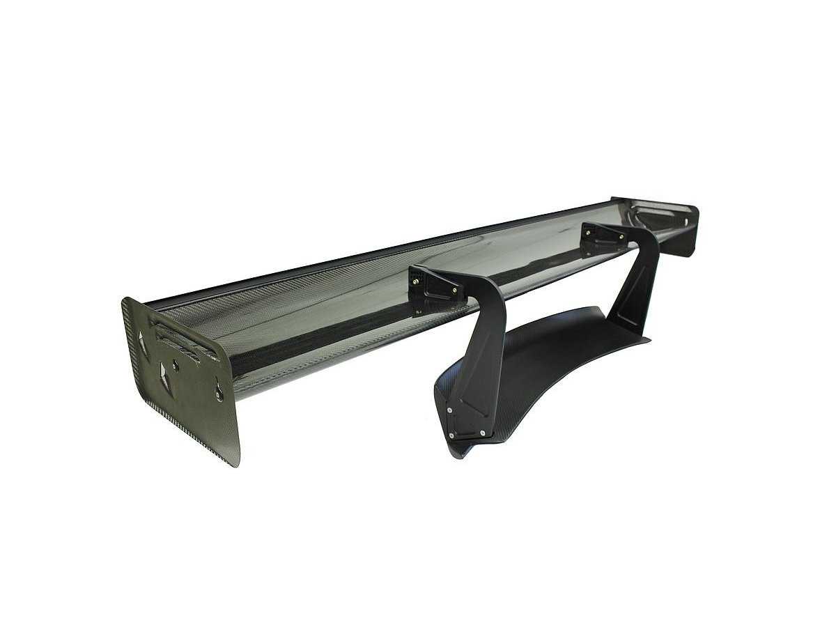 Carbon fibre swan neck rear spoiler for Porsche 987 Cayman - A0138A ...