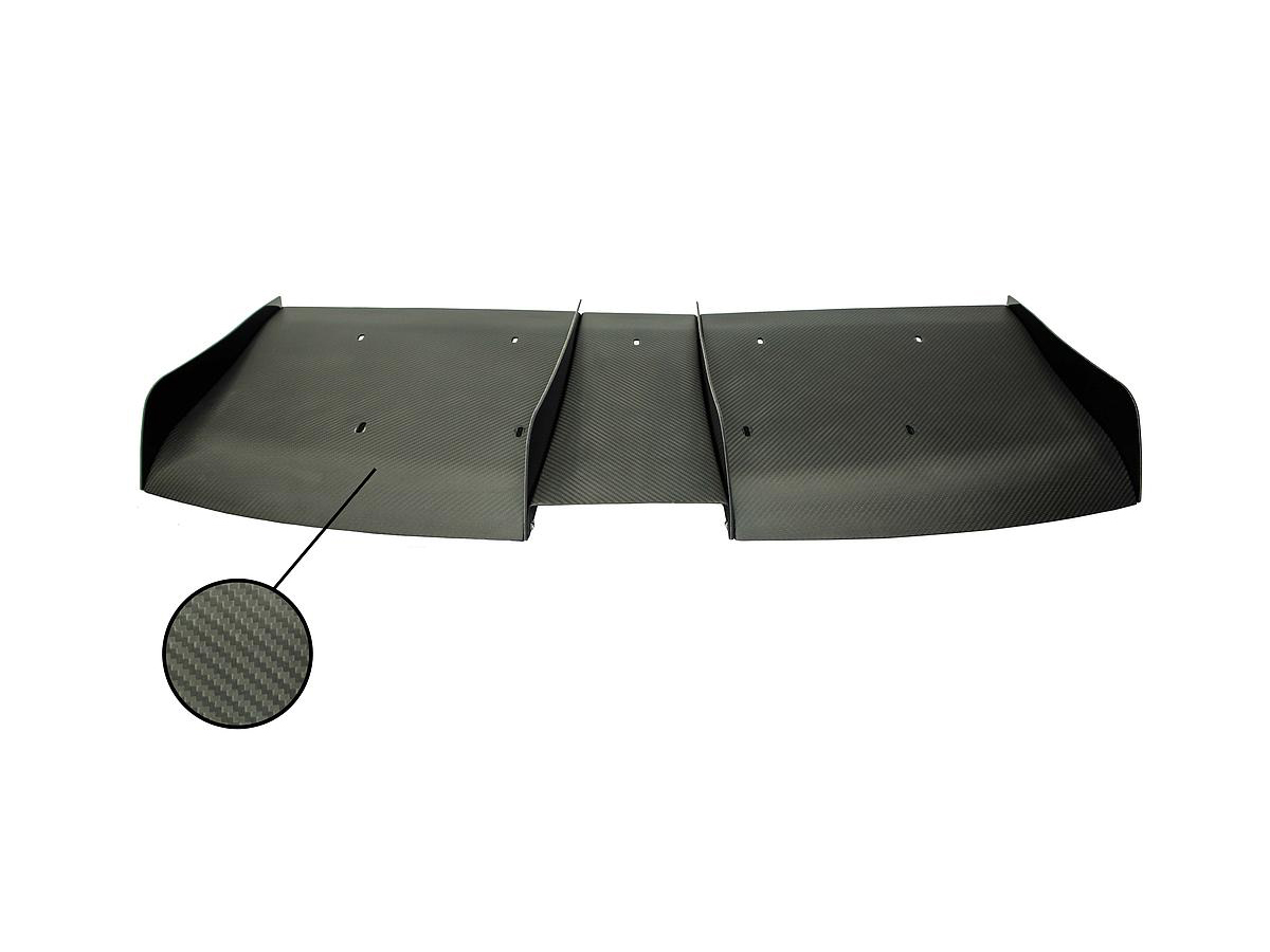 Carbon fibre rear bumper diffuser for Porsche 987 Cayman - A0133A ...