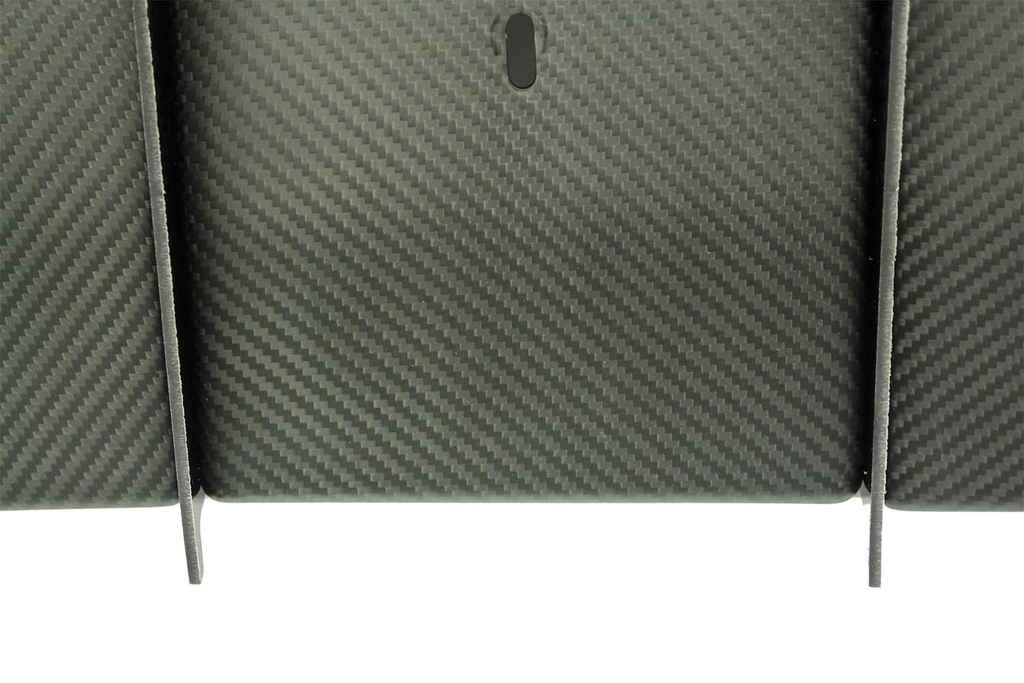 Carbon fibre rear bumper diffuser for Porsche 987 Cayman - A0133A ...