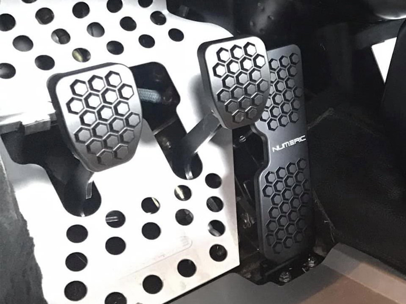 Billet aluminum pedal sets for Porsche 911Numeric Racing NM511 - NM511 ...