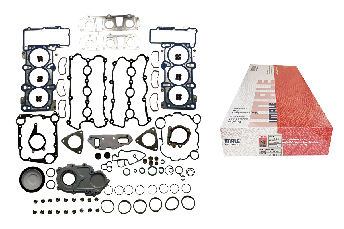 Cylinder head gasket set. Porsche 958 Cayenne Hybrid / 970 Panamera ...