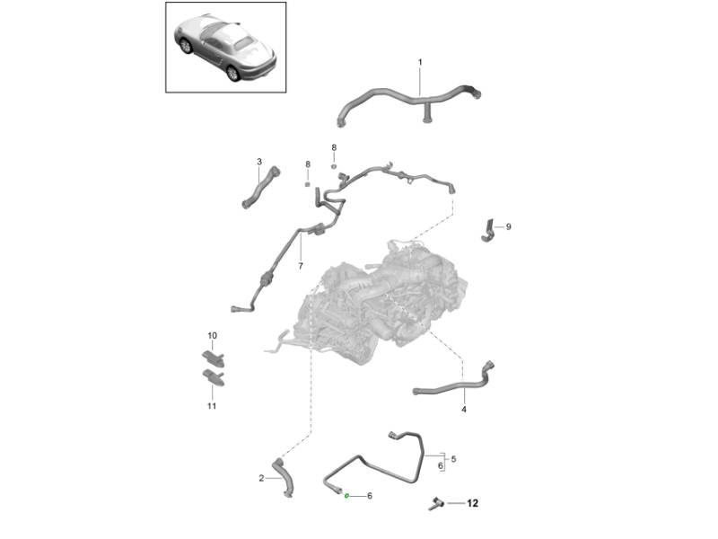 Porsche Crankcase Parts | Bearings, Seals & Engine Rebuild Components ...