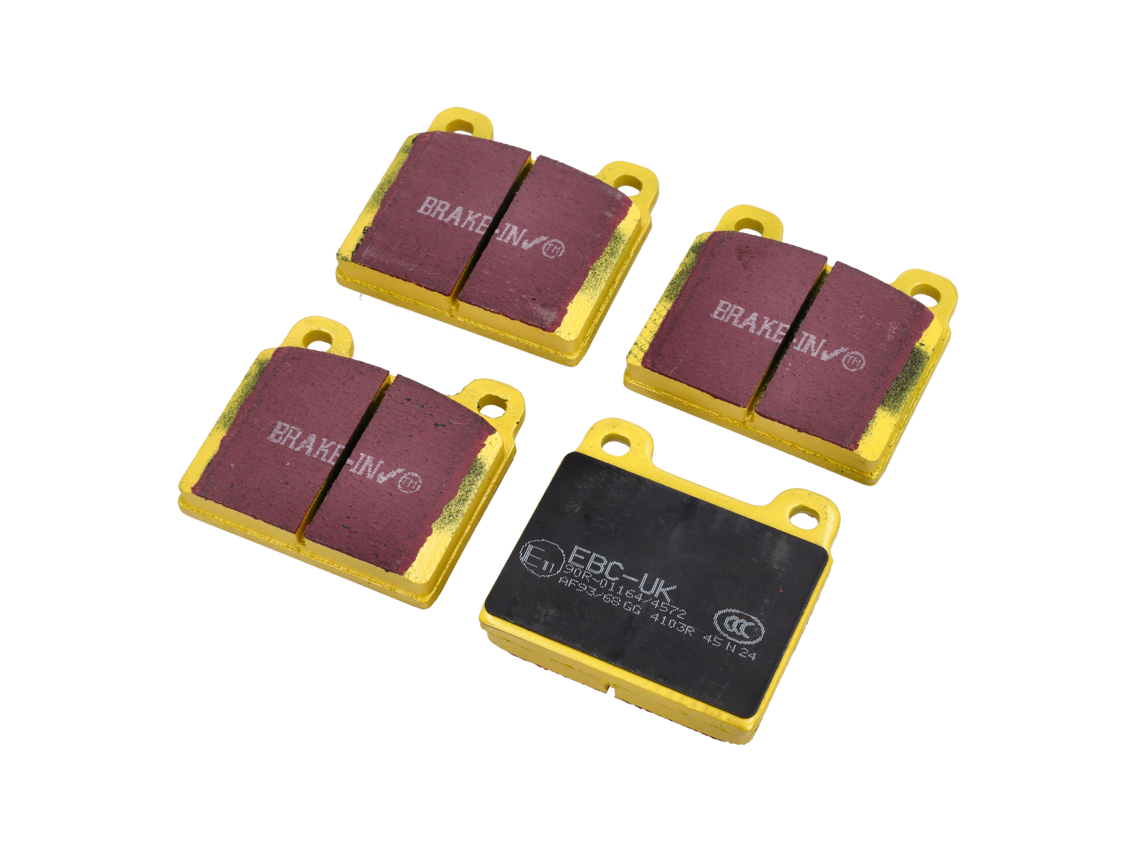 EBC YELLOW (Yellowstuff) Performance Brake Pads | High-Friction Fast ...
