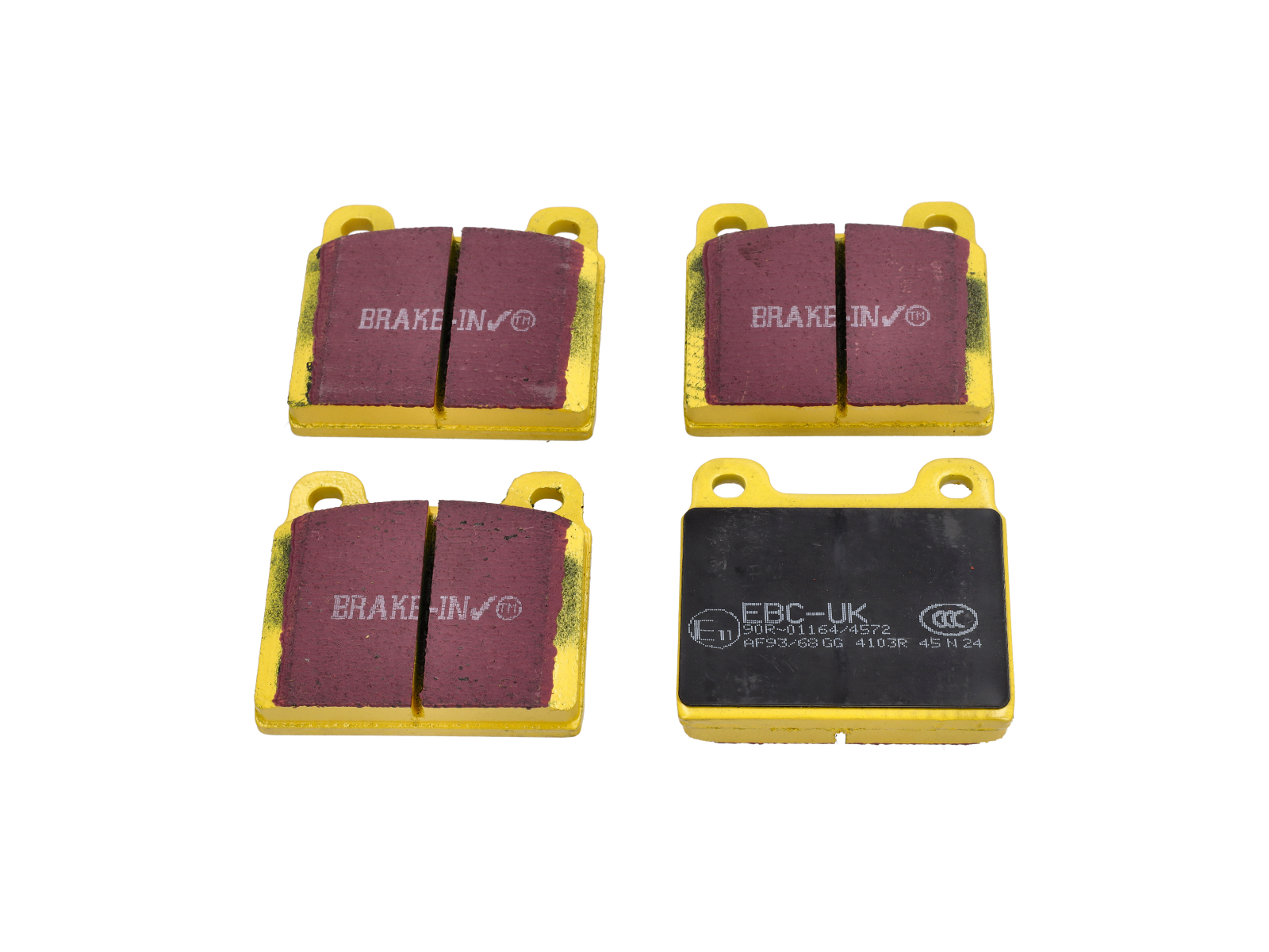 EBC YELLOW (Yellowstuff) Performance Brake Pads | High-Friction Fast ...