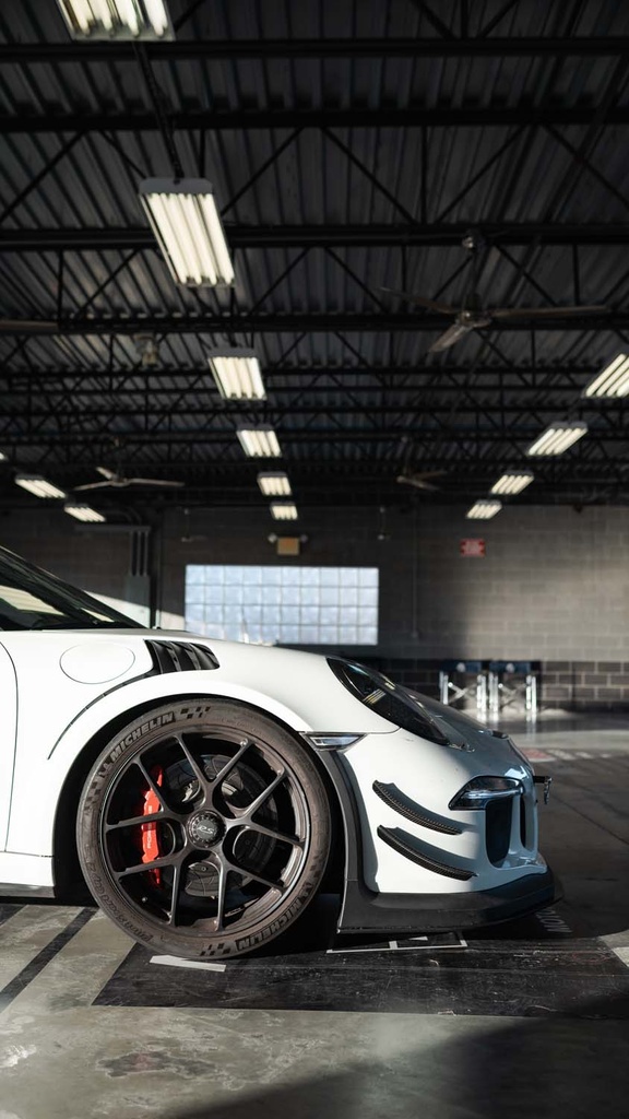 Front bumper lower splitter kit. Porsche 991.1 GT3 A0243A - A0243A ...