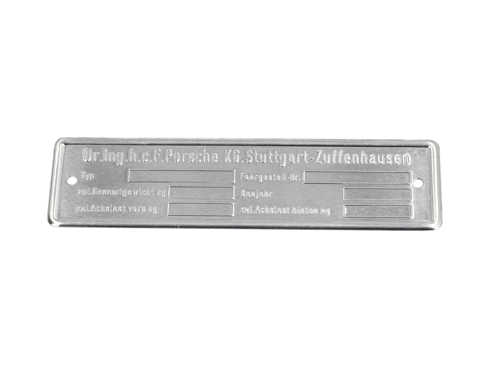 Porsche 911SC Chassis identification tag 00070110113 - 00070110108 ...