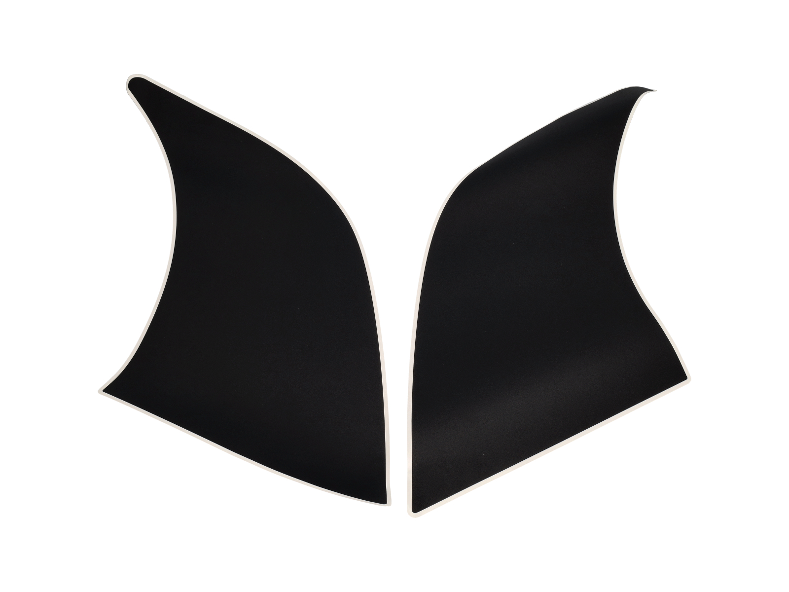 Stone chip protection film set of 2, BLACK. Porsche 993 Carrera ...