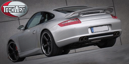 TechArt Rear Spoiler Type III. Porsche 997 Carrera - 097100820009 ...