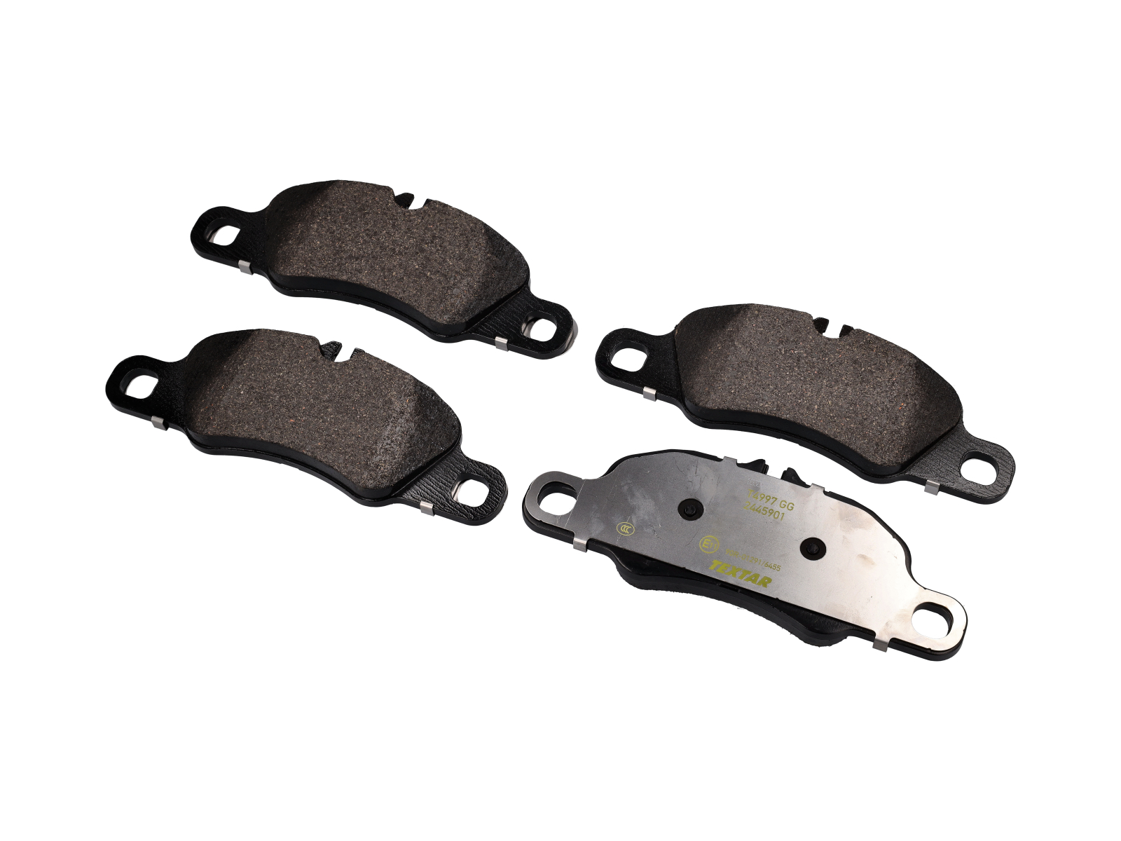 TEXTAR 2445901 Porsche 99735193806 Brake Pads Front for Porsche 997 ...