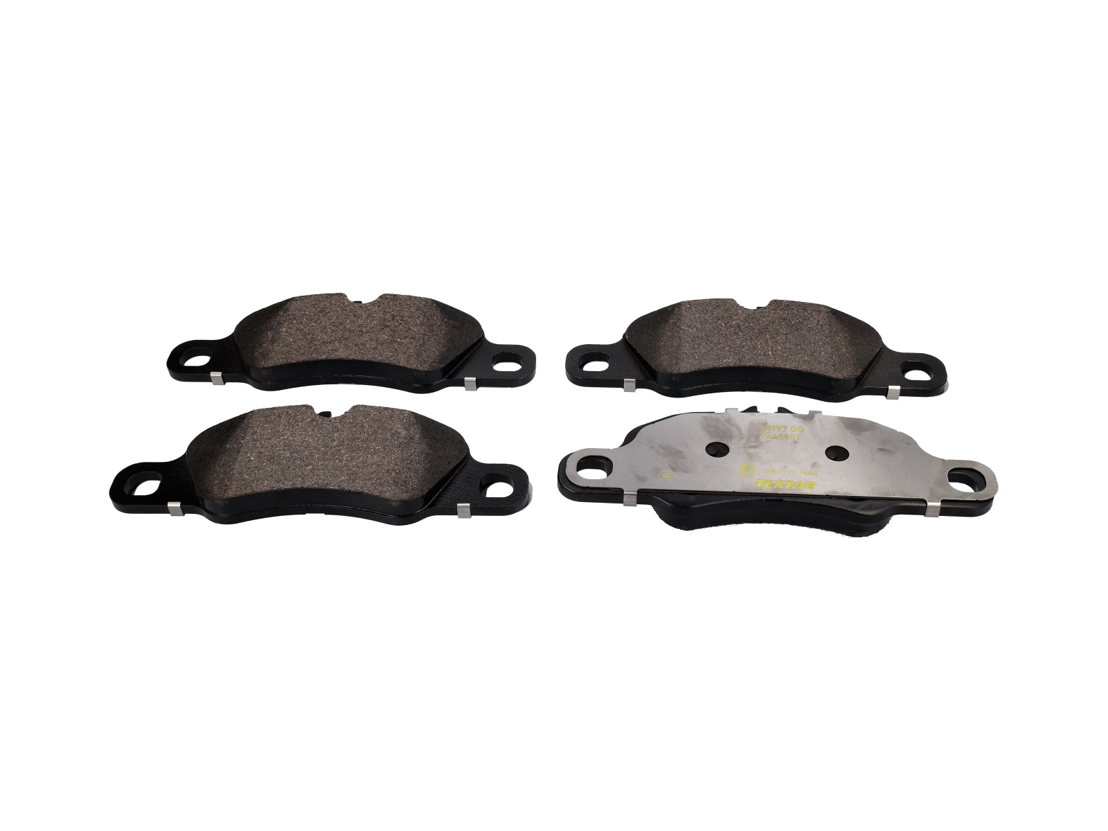 TEXTAR 2445901 Porsche 99735193806 Brake Pads Front for Porsche 997 ...