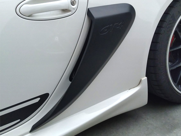 Side Air Scoop / Ducts GT4 Look Porsche 987 Cayman - 98750456000 ...