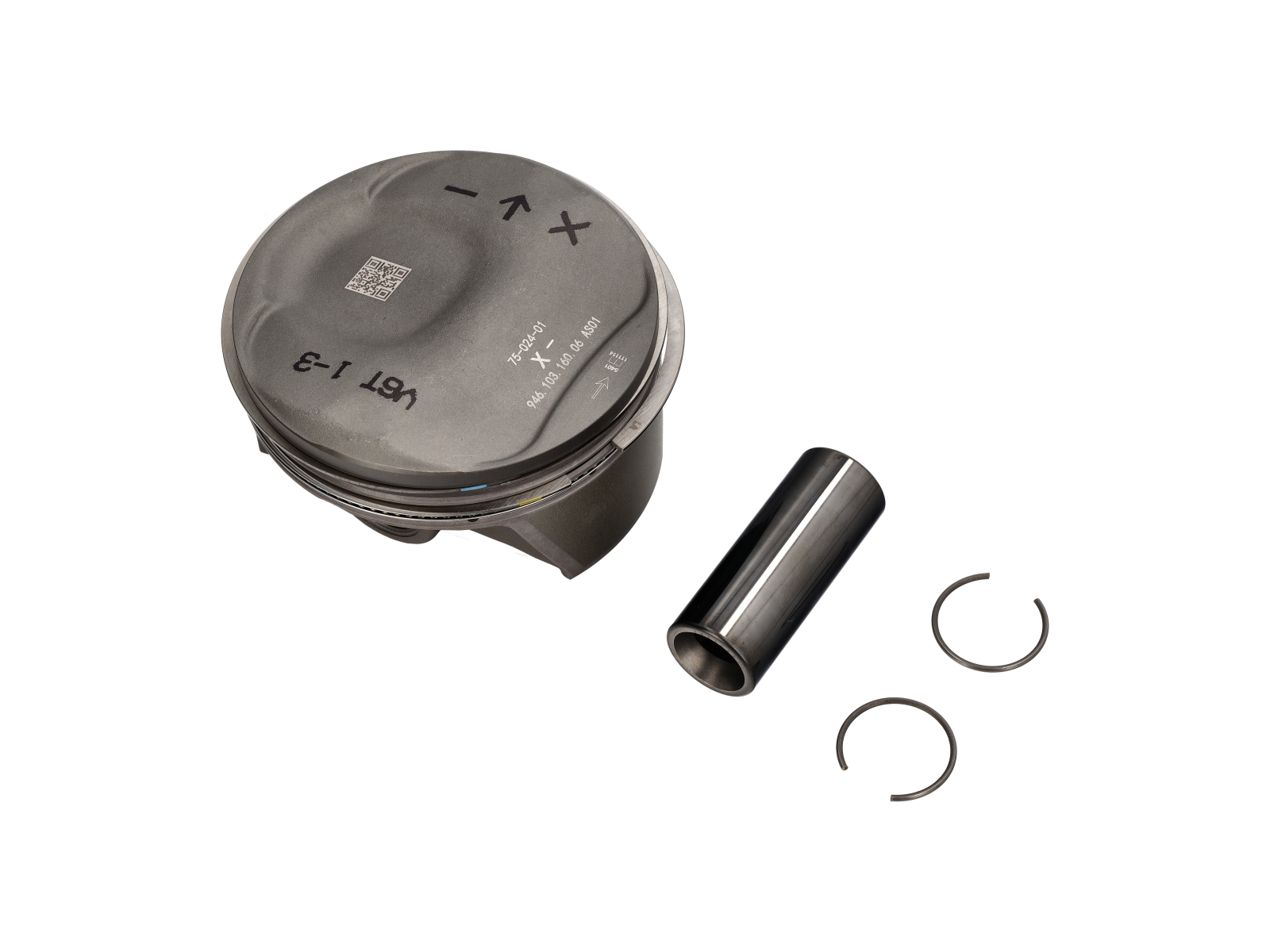 Forged engine piston set. Porsche 95B.1 Macan 3.6ltr / 95B Macan 3.0ltr ...