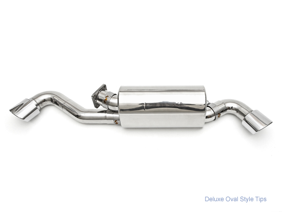 Exhaust Muffler / Silencer Dual Outlet. Porsche 930 Turbo ...