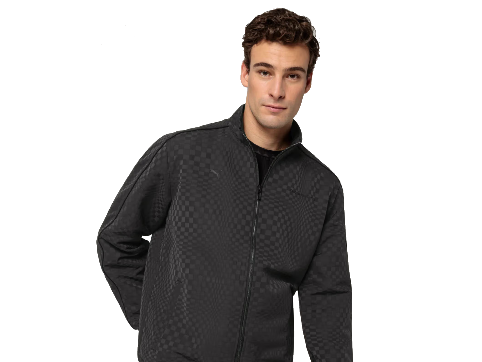 Jacquard Tracksuit Top with Iconic Pascha Pattern - 911 Spirit 70 ...