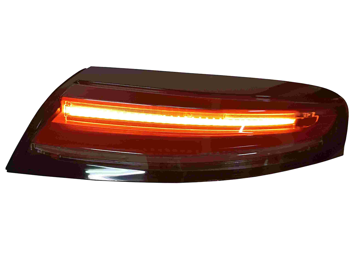 Rear indicator units, Full LED with Black Rim + LED Sequential Turn ...