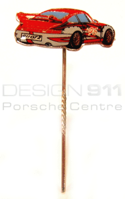 Stick Pin "Porsche 911 GT2" Red - PIN013 | Design 911