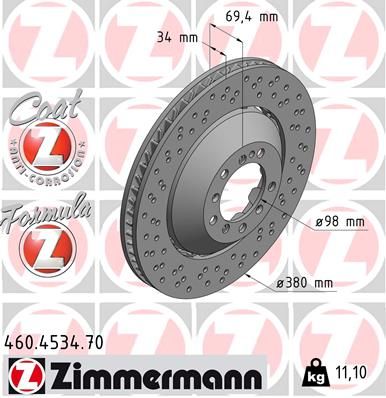 Zimmermann Formula:Z Brake Disc | Design 911