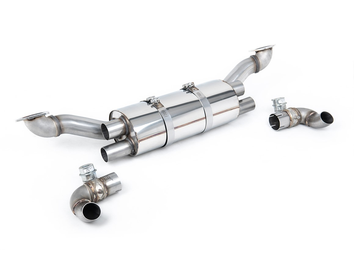 Milltek Sport exhaust rear silencer for Porsche Sports Exhaust (PSE ...
