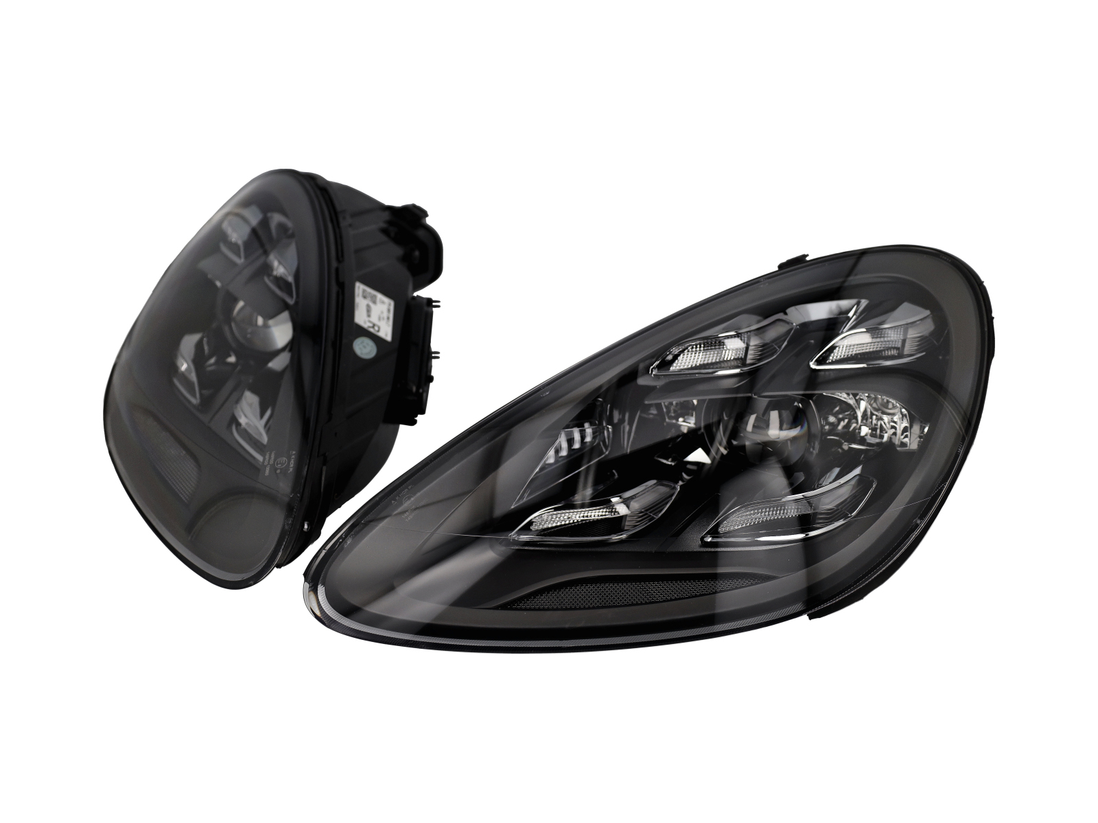 Headlamp Led Upgrade 2023 PDLS style High Beam Laser Porsche Cayenne ...