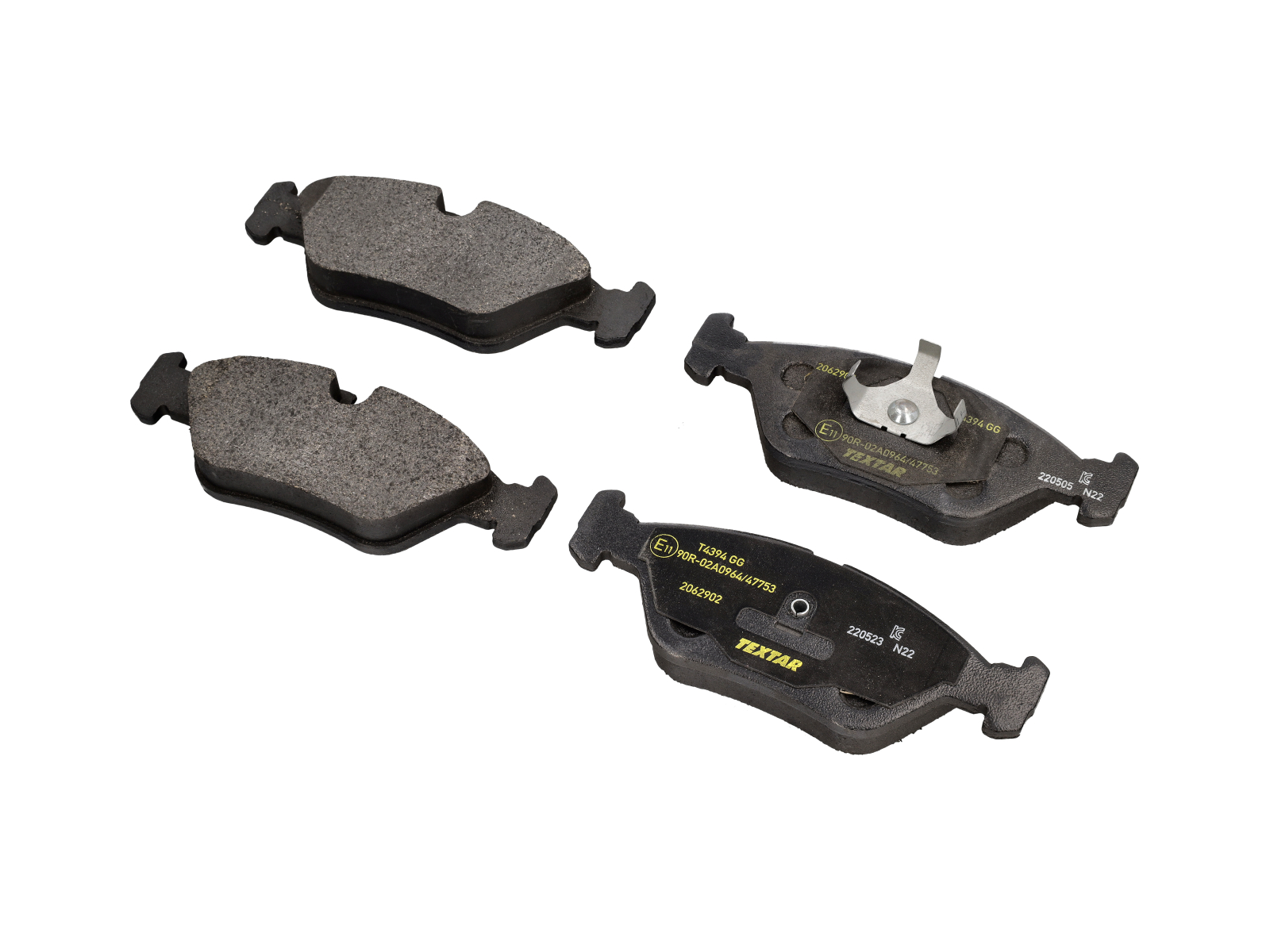 TEXTAR 2062902 Porsche 92835193101 Brake pads Front for Porsche 928 ...