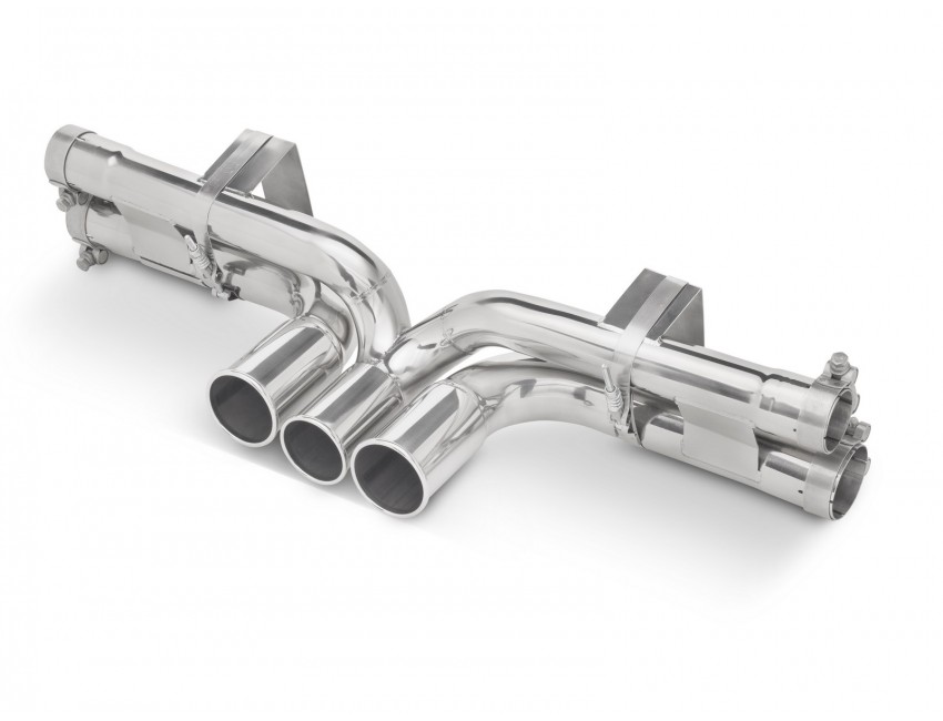 Sports exhaust rear straight pipe Porsche 997 GT3 and GT3 RS - TSPOGT3C10.000.AT | Design 911
