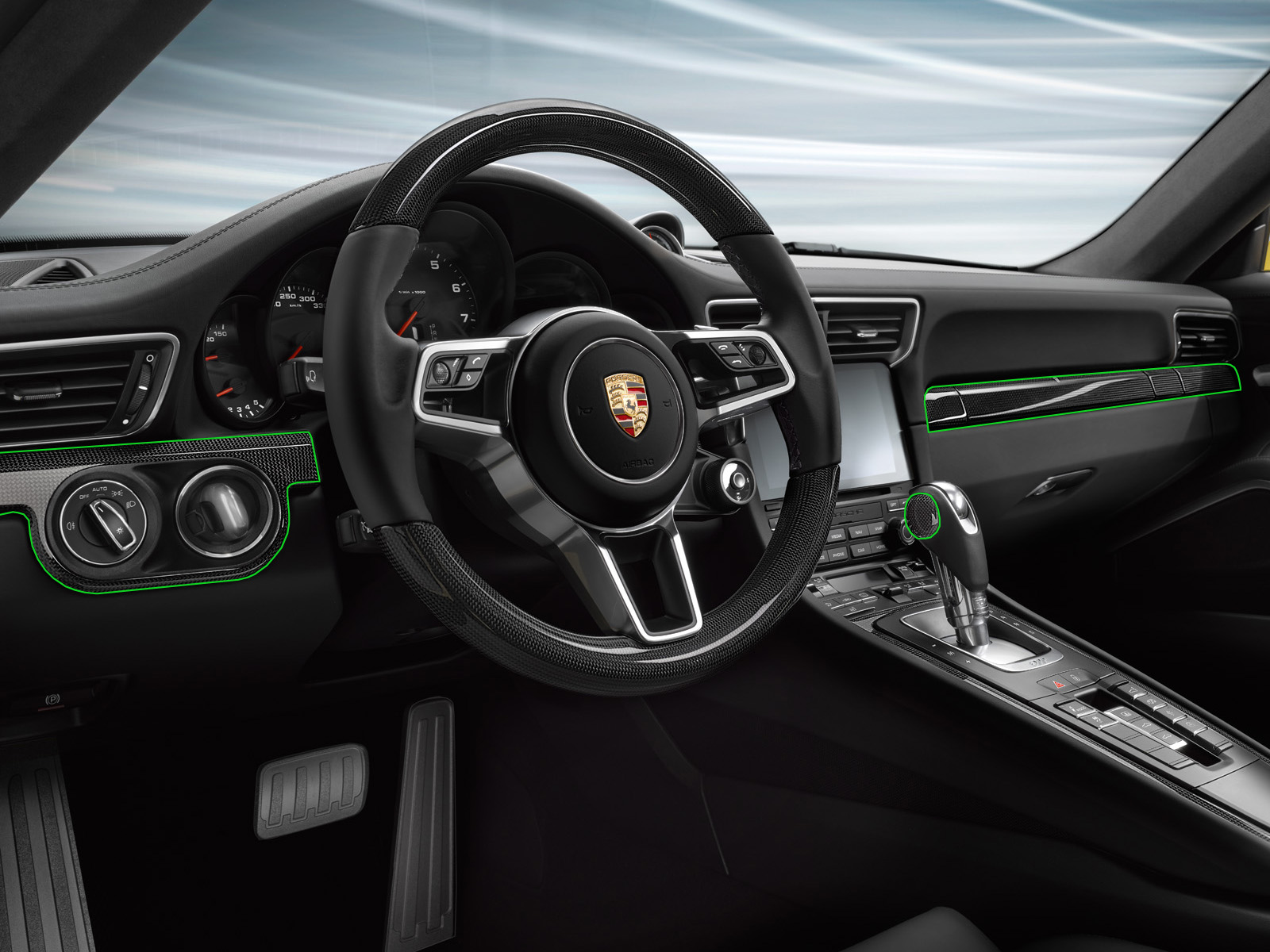 Buy Porsche 991 (911) MK2 2016-2019 Carbon Fiber Interior | Design 911