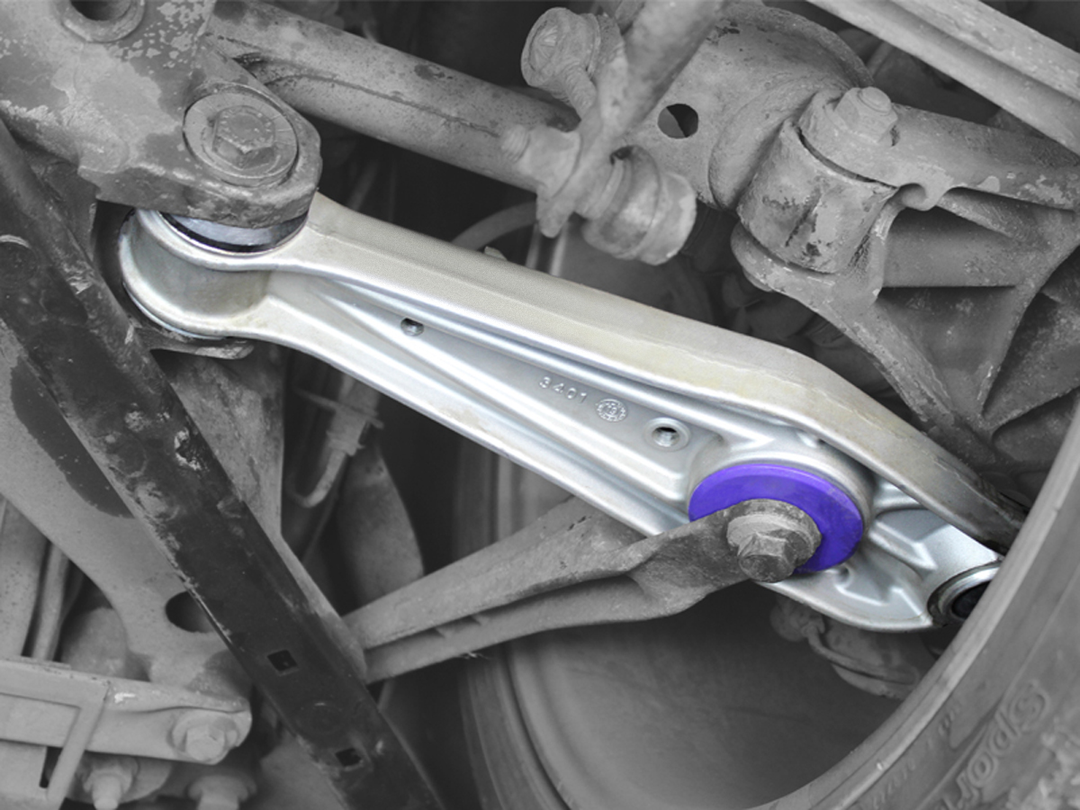 Control arms 'Coffin Arm' fitted with HD bushes (set of 2) Porsche 986 ...