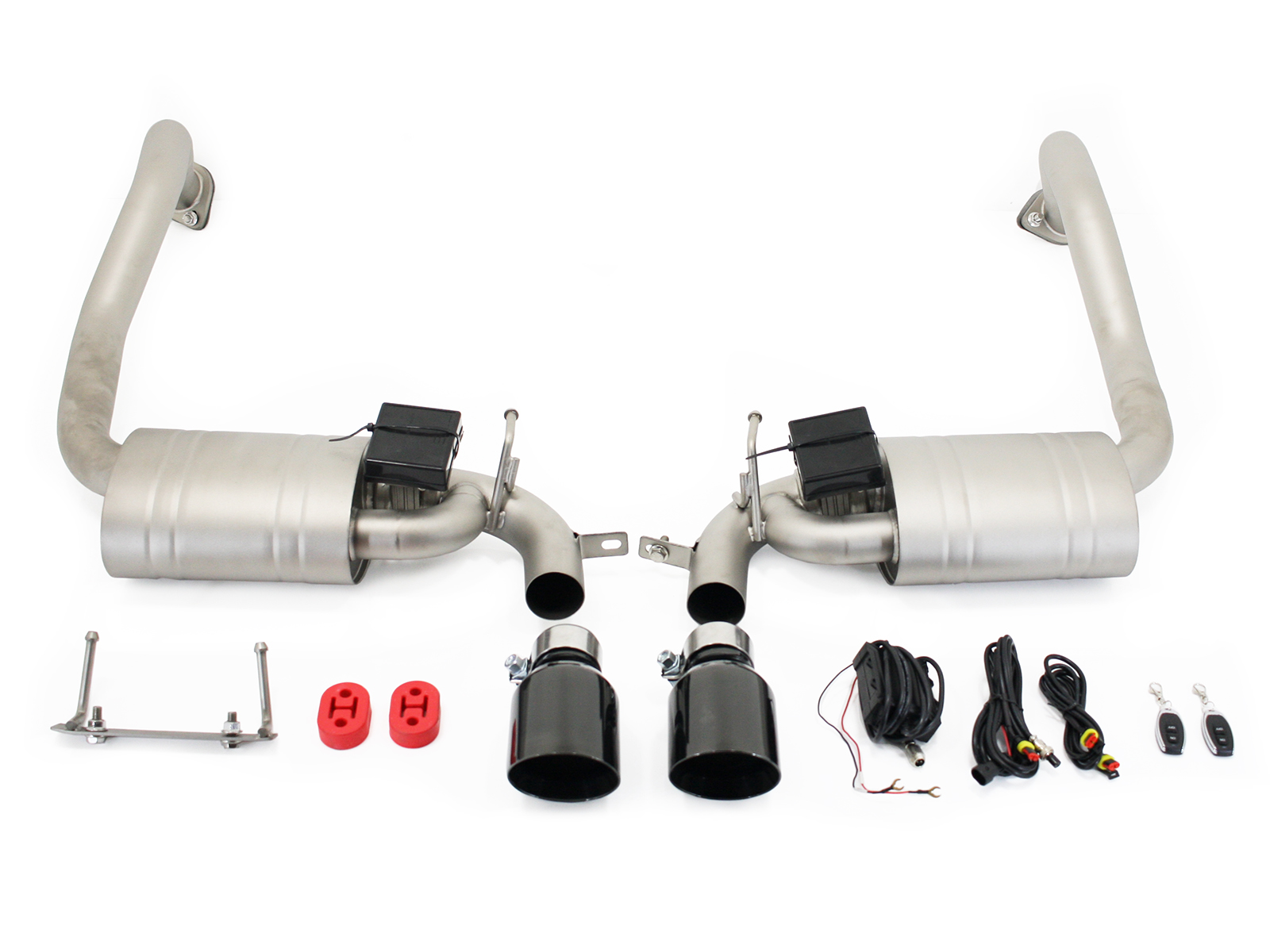 Titanium Switchable Sports Exhaust - Cat-Back - for Porsche 718 (982 ...