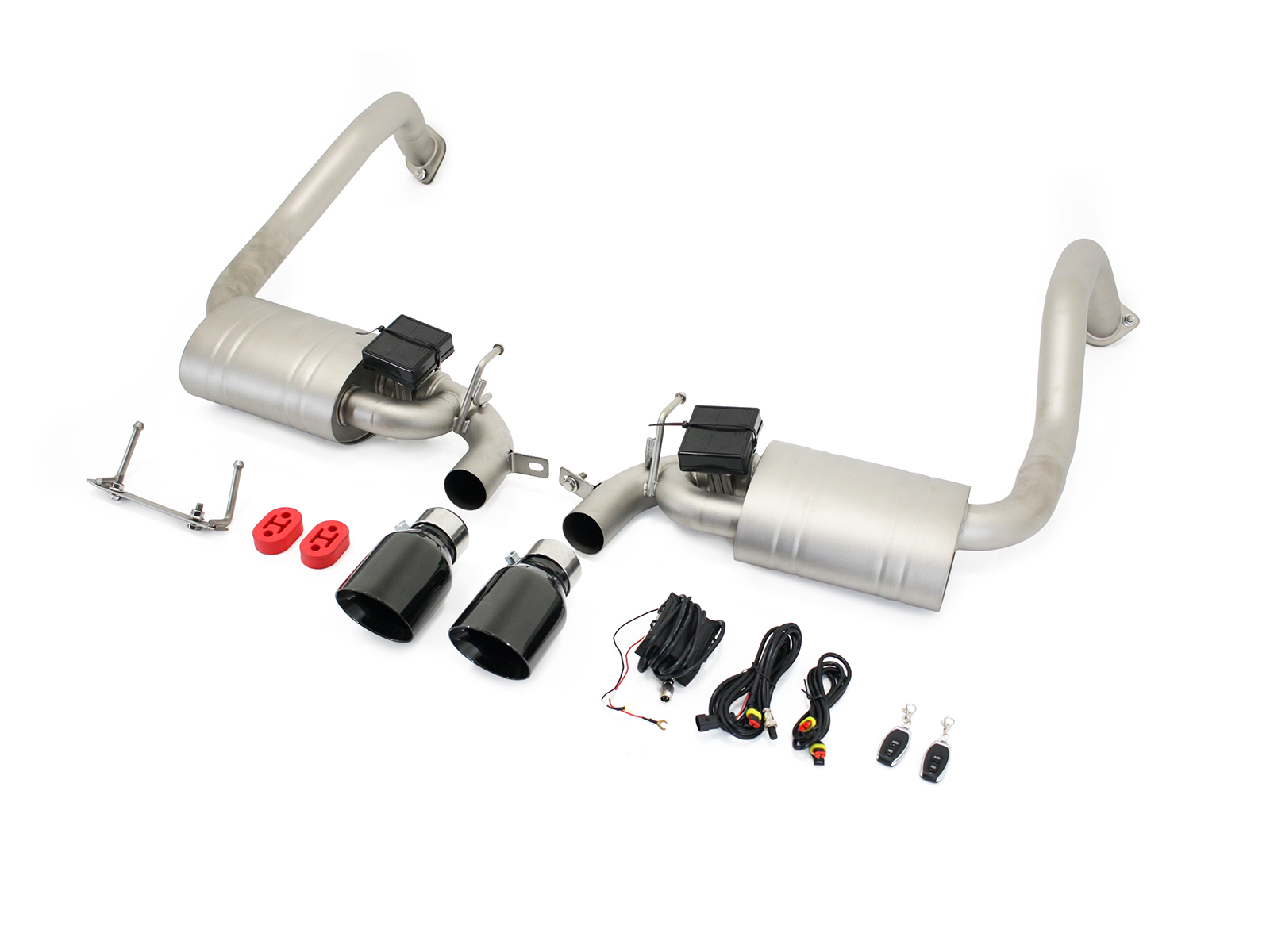 Titanium Switchable Sports Exhaust - Cat-Back - for Porsche 718 (982 ...