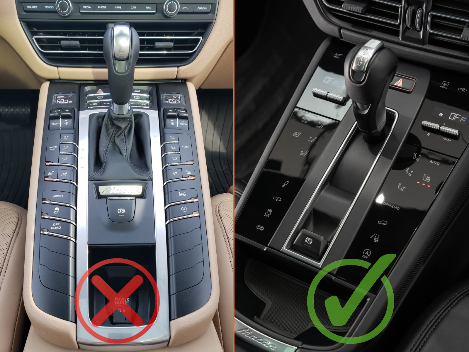 Porsche Dashboard Console Parts & Switches | Genuine & Factory-Spec ...